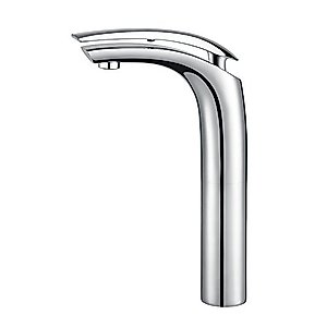 Dowell Modern Tall Vessel Sink Faucet - Single Handle, One Hole Bathroom Vanity Faucet,Chrome 8001 018 01