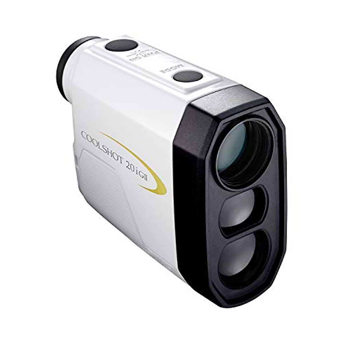 Nikon Coolshot 20i GII Golf Laser Slope Rangefinder, Standard Version White with yellow trim, Medium