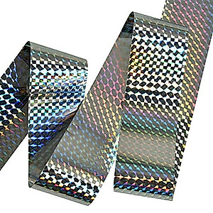 TooDeal 2PCS Bird Scare Repellent Flash Tape Holographic Deterrent Devices for Pigeon - Repellant Products to Prevent Birds from Hitting Windows/House - Reflective Ribbon