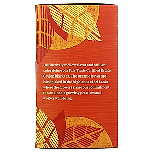 Allegro Tea, Organic Estate Ceylon Tea Bags, 20 ct