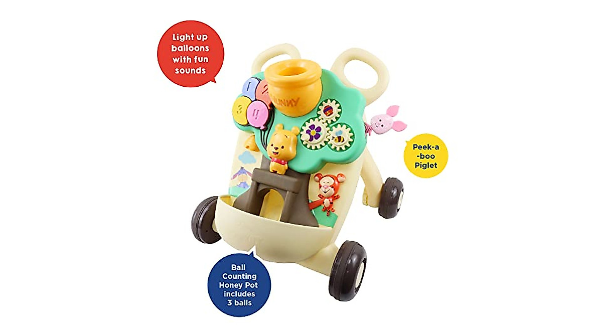 Disney Winnie The Pooh Learning Walker for Babies & Toddlers