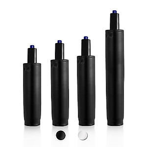 MASTERY MART Office Chair Gas Lift Cylinder Replacement, 6'' Travel Length, Hydraulic Pneumatic Shock Piston, Heavy Duty 450 LBs/204 KGs, Universal Size Fits Most Office Chair, Class 4 (Matte Black)