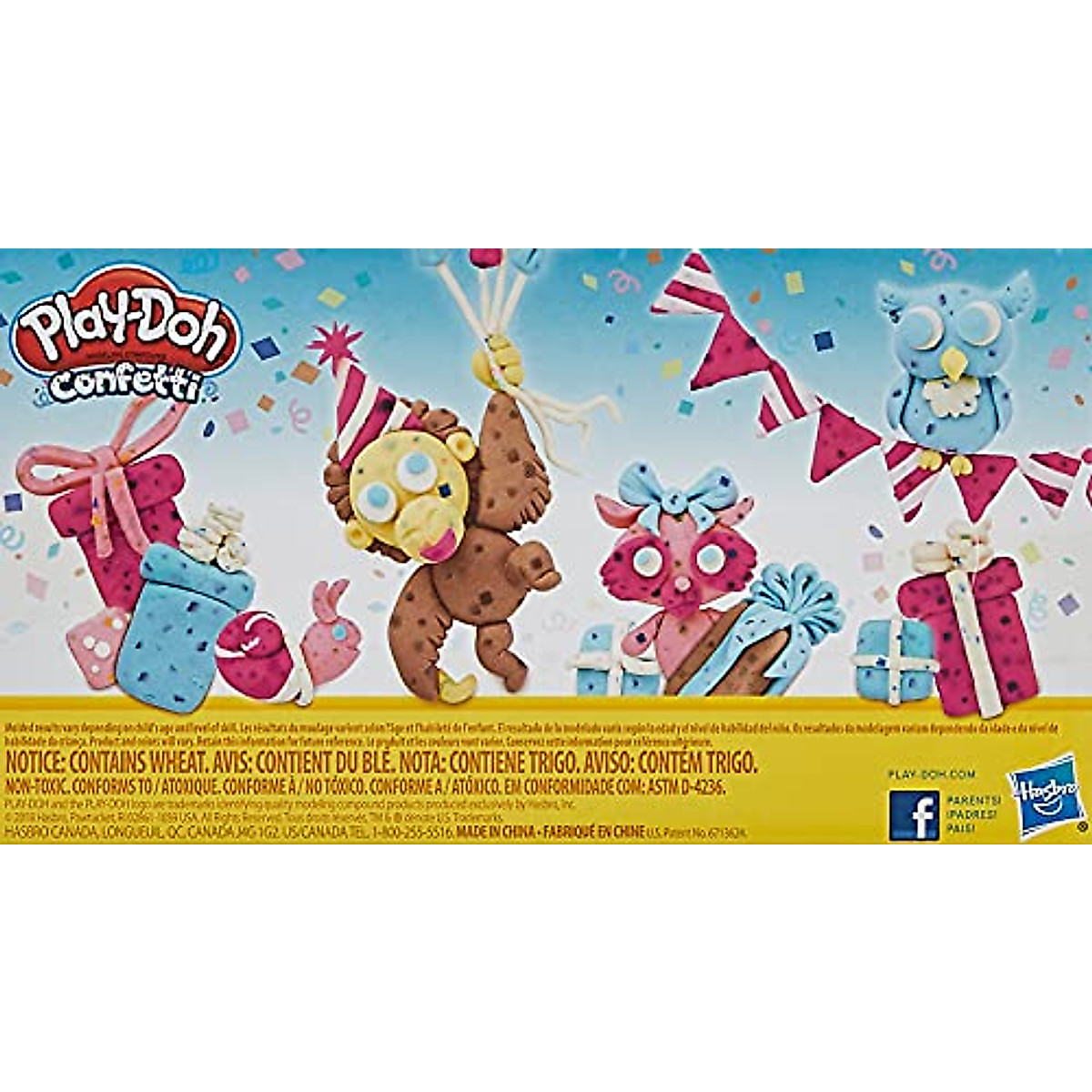 Play-Doh Confetti Compound Collection Dough Play Set