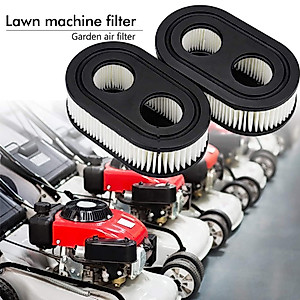 593260 Air Filter 593260 798452 334404 Air Cleaner Cartridge Filter, Lawn Mower Air Cleaner Replacement Filters Apply to 4247 5432 5432k 09P00 09P702 550E 500EX 550EX 625 575EX Series Engine (1)