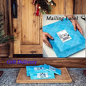 Made in USA 6,000 Labels Fanfold 4" x 6" Direct Thermal Labels, with Perforated line for Thermal Printers - Compatible Zebra & Rollo Printer (4" x 6" - 6000 Labels)