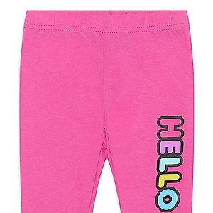 Hello Kitty Sanrio Girls 2 Piece Hoodie and Legging Set for Infant, Toddler, Little and Big Girl