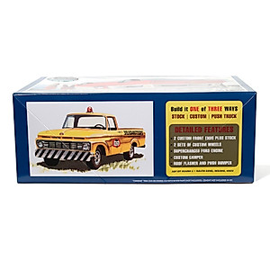 Skill 2 Model Kit 1963 F-100 Camper Pickup Truck 3-in-1 Kit 1/25 Scale Model by AMT AMT1412