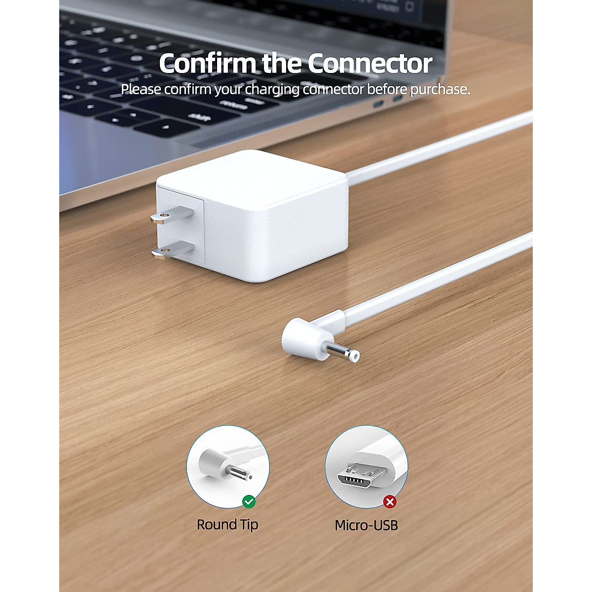 AC Charger Fit for Google Home Hub (1st Gen Nest Hub) Nest Hub (2nd Gen) Smart Speakers Power Supply Adapter Cord