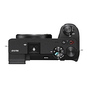 Sony Alpha 6700 – APS-C Interchangeable Lens Camera with 26 MP sensor, 4K video, AI-Based Subject Recognition, Log Shooting, LUT Handling and Vlog Friendly Functions