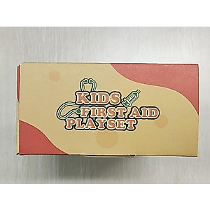 EFO SHM Doctor Kit for Kids, 34 Pcs Kids Doctor Playset kit for Toddlers 3-5 with Medical Storage Bag & Real Stethoscope, for Boys and Girls Fun Role Playing Game, Doctor Play for Kids Toddlers