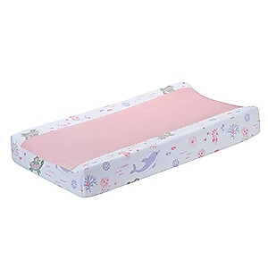 Lambs & Ivy Sea Dreams Dolphin/Turtle Underwater Nautical Changing Pad Cover