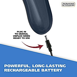 Wahl Deluxe Pro Series Cordless Lithium Ion Clipper Kit for Dog Grooming at Home with Heavy Duty Motor, Self-Sharpening Blades, and 2 Hour Run Time – Model 9591-2100
