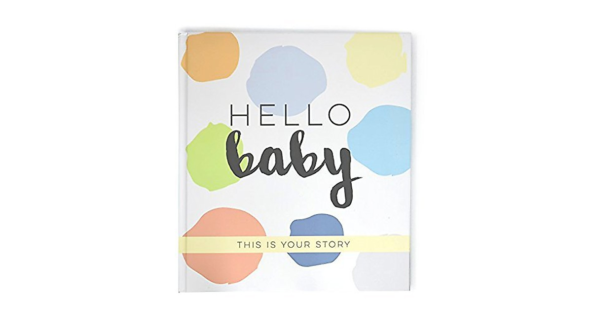 Hello Baby Book for Milestones & Memories | Scrapbook Journal