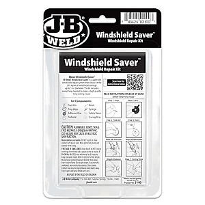 J-B Weld 2100 Windshield Saver Repair Kit, 2 fl. oz