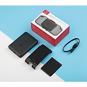 Power Bank for Switch Lite,5000mAh Rechargeable Extended Portable Battery Charger, Compact Travel Backup Power Pack for Switch Lite