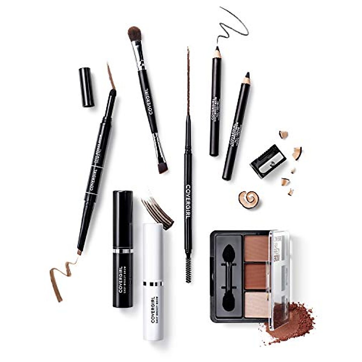 COVERGIRL Easy Breezy Brow Draw and Fill Brow Tool, Soft Brown