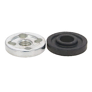 Utoolmart 5 Set Angle Grinder Spare Part Round Clamp Inner Outer Flange for Bosch -100