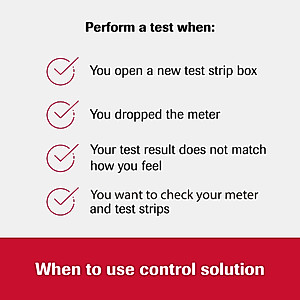 Accu-Chek Aviva Diabetes Control Solution for Diabetic Blood Glucose Monitoring (Level 1 & 2 for Aviva Test Meters)
