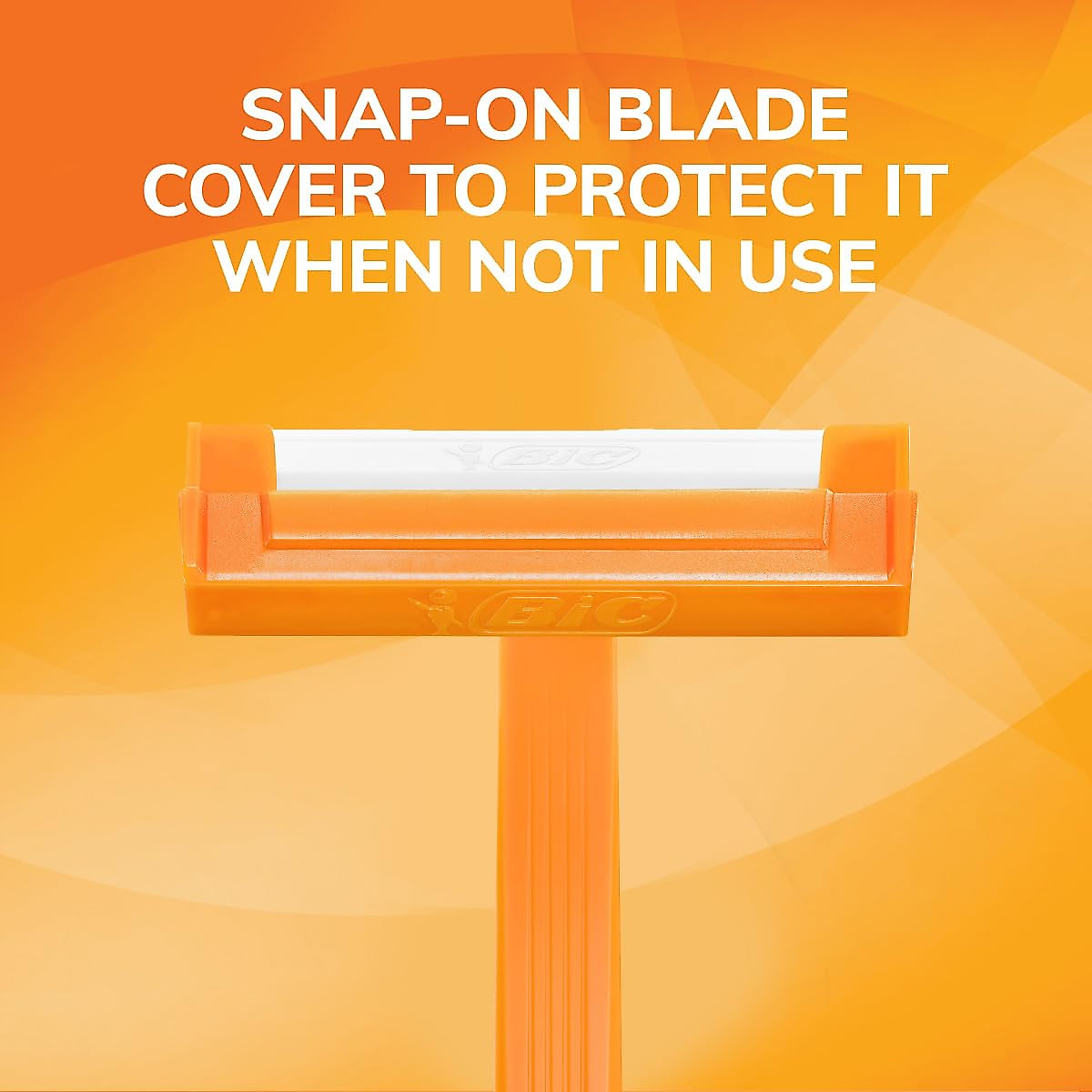 BIC Sensitive Disposable Razors for Men, Long-Lasting 1 Blade Razors for Sensitive Skin, 12 Count