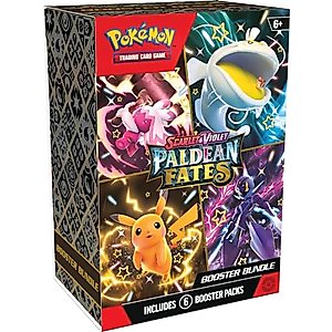 POKEMON TCG: Scarlet and Violet: PALDEAN Fates: Booster Bundle