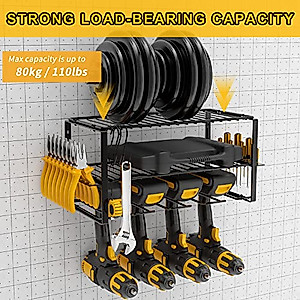 Power Tool Organizer Wall Mount, Garage Tool Organizers and Storage