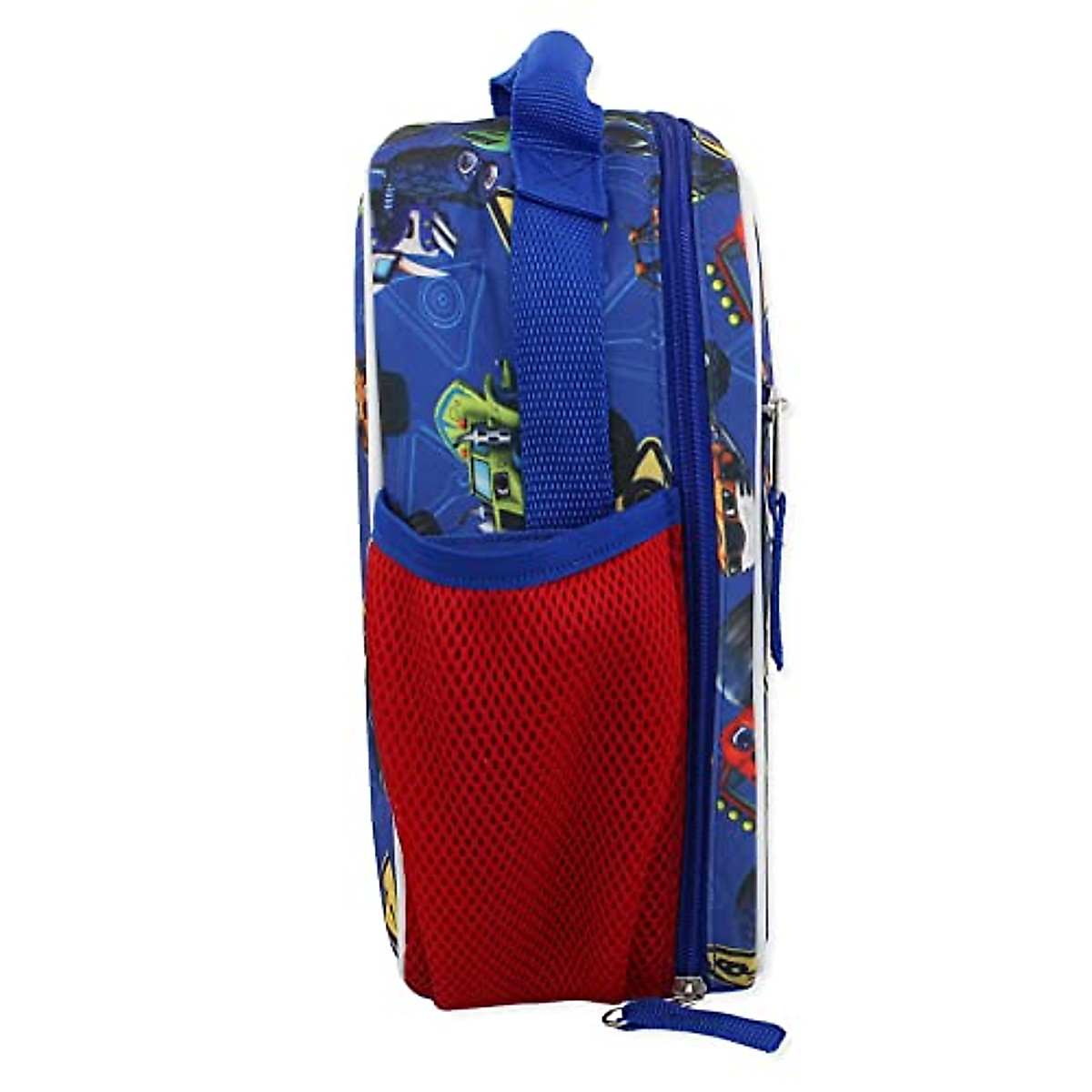 Nickelodeon Blaze and the Monster Machines Boys Girls Soft Insulated School Lunch Box (One Size, Blue)