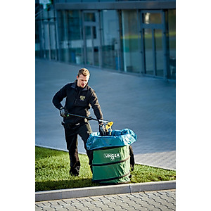 40 gal. Round Green Trash Can