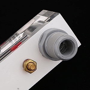 Flameer 0.05-0.5GPM 0.2-2LPM Water Liquid Flow Meter Tool Flowmeter Instrument