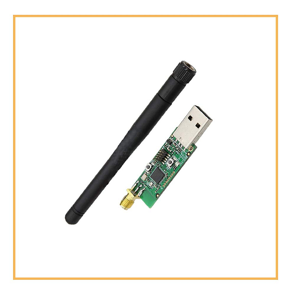 Acxico 1Pcs USB CC2531 Sniffer Board Bluetooth 4.0 Wireless Zigbee Analyzer Module with External Antenna