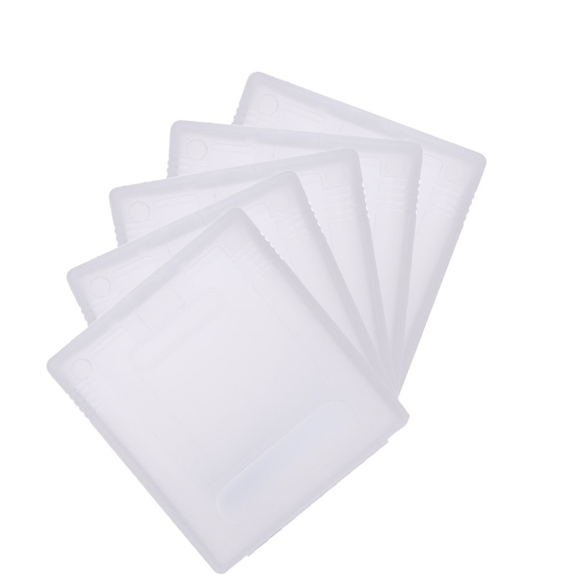 Forgun 5X Clear Plastic Game Cartridge Case Dust Cover for Nintendo Game Boy Color GBC