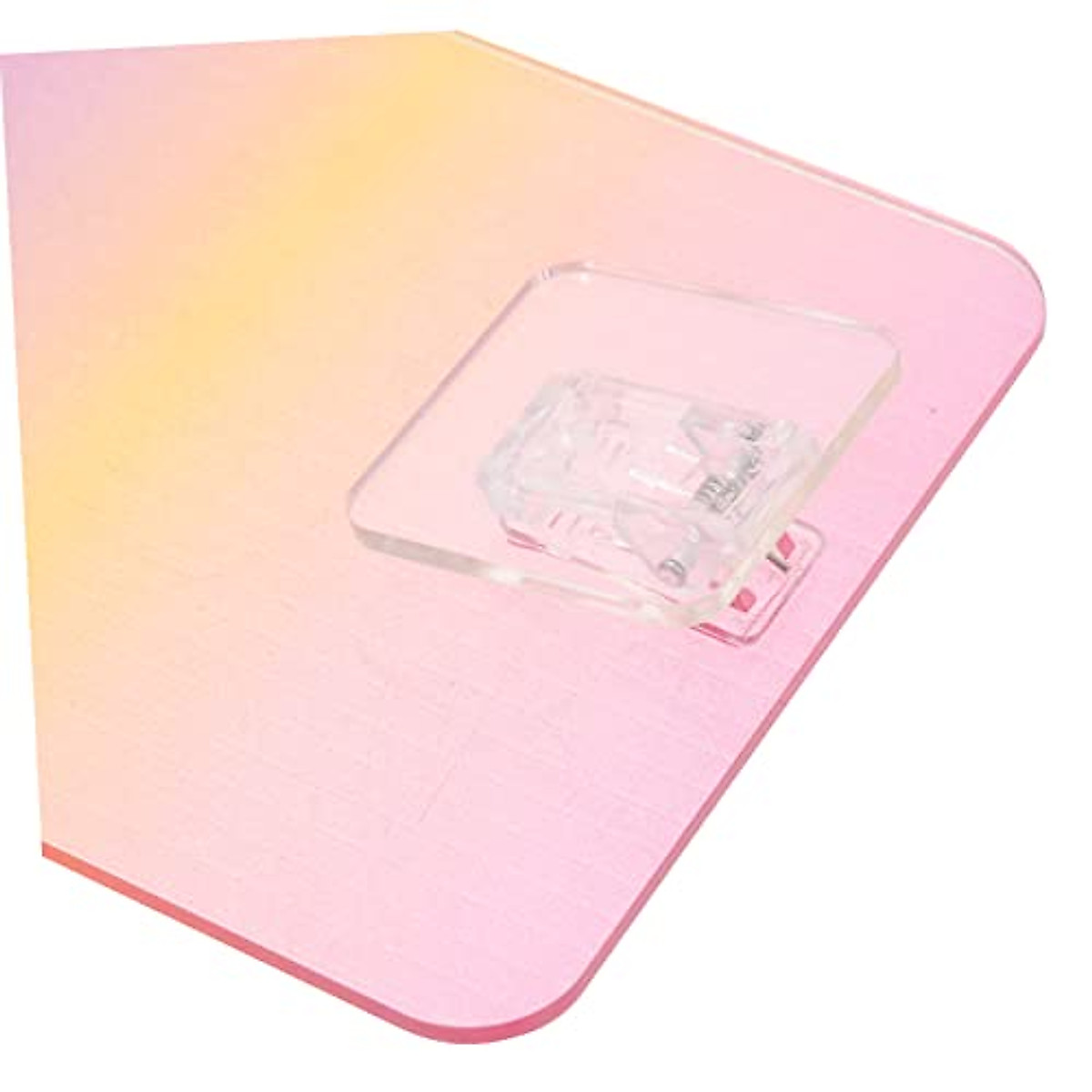 COHEALI 2pcs Plate Clamp Writing Board Stenography Board Clip Board Office Plastic Paper Writing Clip Office Clip Boards Clipboard Exam Paper Clips Student Paper Clip Boards