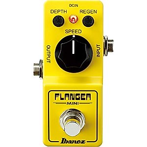 Ibanez Guitar Pedal, Yellow (FLMINI)