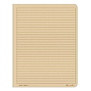 Rite in the Rain Weatherproof Hard Cover Notebook, Tan Cover, Universal Pattern (No. 970TF-LG), 8.75 x 6.75 x 0.625