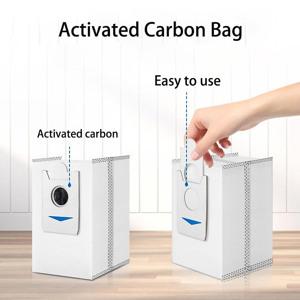 Spare Parts Accessories Kit Compatible With ECOVACS DEEBOT X2 Omni Vacuum Cleaner.1 Main Rubber Brush,1 Normal Main Brush,4 Side Brush,4 Hepa Filters,4 Mop Pads,3 Dust Bags (16 Pack- Black)