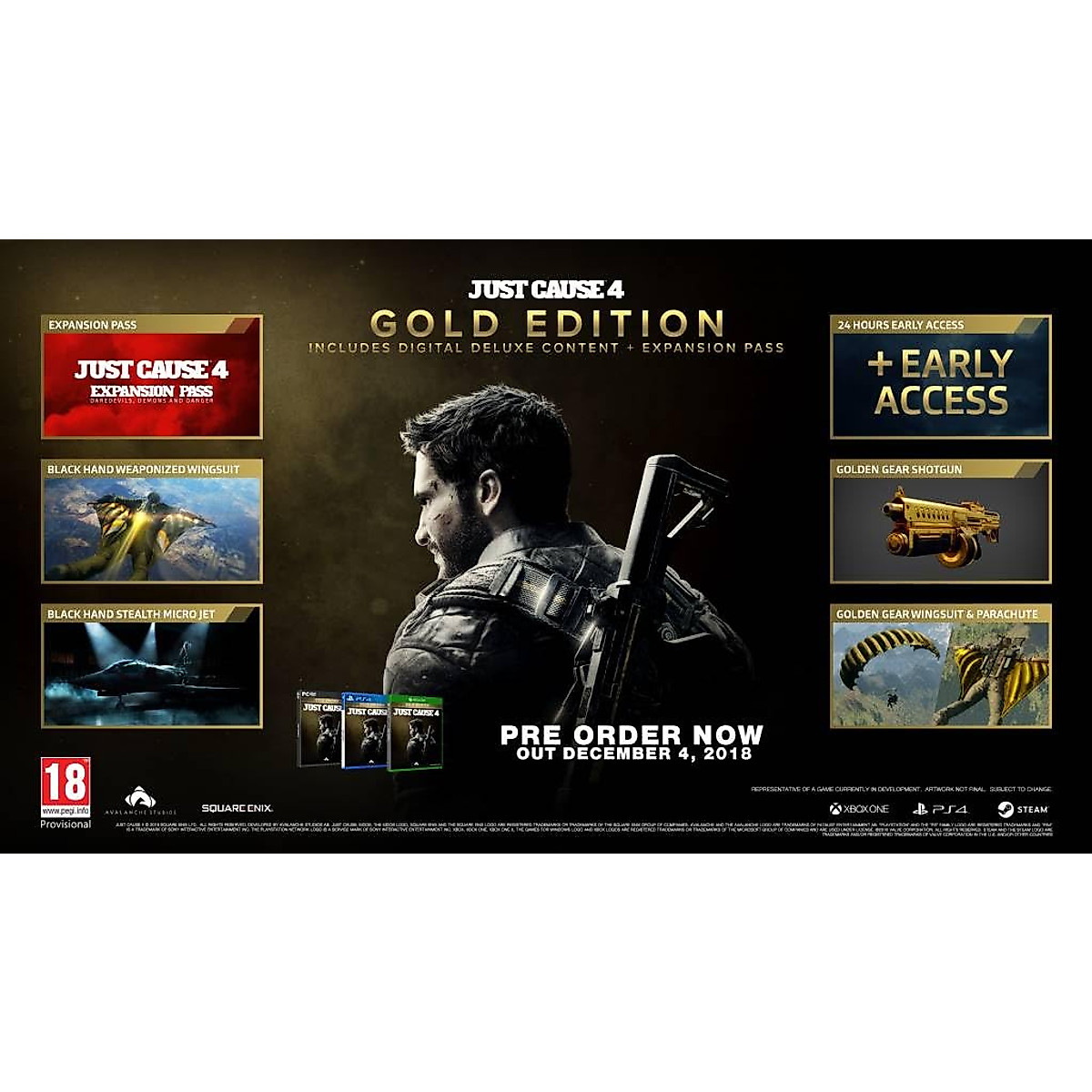 Just Cause 4 Gold Edition (PS4)