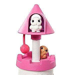 Barbie Princess Adventure Chelsea Pet Castle Playset, with Blonde Chelsea Doll (6-inch), 4 Pets and Accessories, Gift for 3 to 7 Year Olds