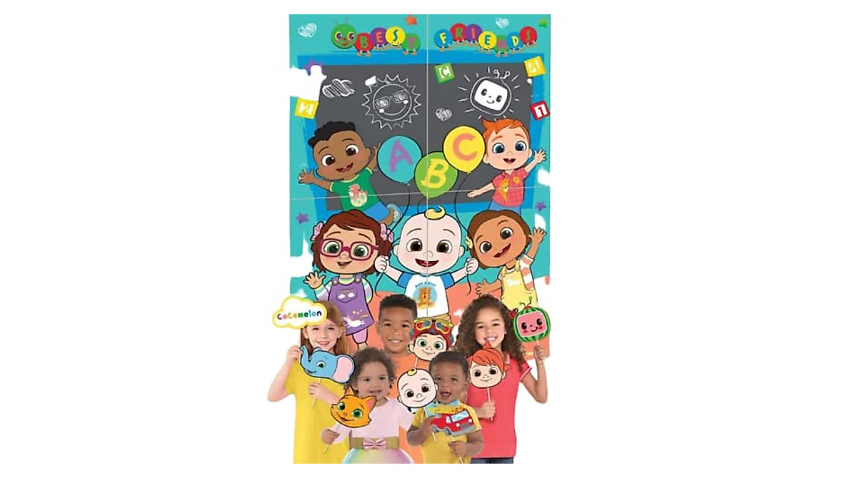 Coco Melon Party Decorations - Complete 4 Piece Set