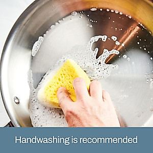 All-Clad D5 5-Ply Brushed Stainless Steel Stockpot with lid and Strain & Splatter Guard, 8-Quart, Induction, Oven & broiler safe up to 600°F, Cookware, Pots and Pans, Kitchen Essential, Silver