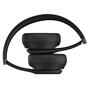 Beats Solo 4 - Wireless Bluetooth On-Ear Headphones, Apple & Android Compatible, Up to 50 Hours of Battery Life - Matte Black (Renewed)
