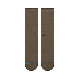 Stance Icon Crew Socks (Large, Green)