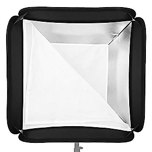 Godox 24"x24"/60cmx60cm Portable Collapsible Softbox Kit for Camera Photography Studio Flash fit Bowens Elinchrom Mount