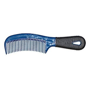 Horse Mane & Tail Comb, 8" Blue