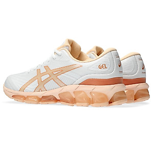 ASICS Women's Gel-Quantum 360 VII Sportstyle Shoes, 7.5, White/Apricot Crush