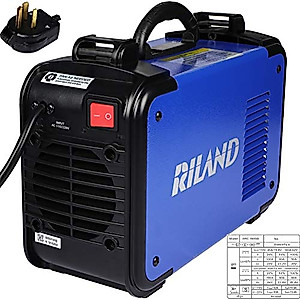 Riland ARC 160 GS Arc Welder Dual 110V/220V IGBT Inverter MMA stick welding machine Arc force. Hot start, Anti-sticking