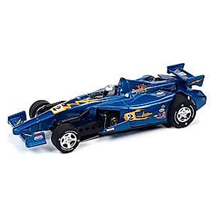 Auto World Super III 2014 INDY Car (JL Special Blue #2) HO Scale Slot Car