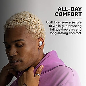 Raycon Everyday Bluetooth Wireless Earbuds (2023 Edition) with Microphone- Stereo Sound in-Ear Bluetooth Headset True Wireless Earbuds 32 Hours Playtime (Matte White)