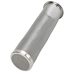 Coffee Filter, Stainless Steel Filter Infuser for Wide Mouth Mason Canning Jar and Iced Tea Maker Ultra Fine Mesh Tea and Fruit infuser, Iced Coffee Maker, Iced Tea Maker(8x21cm/3.1x8.2in)