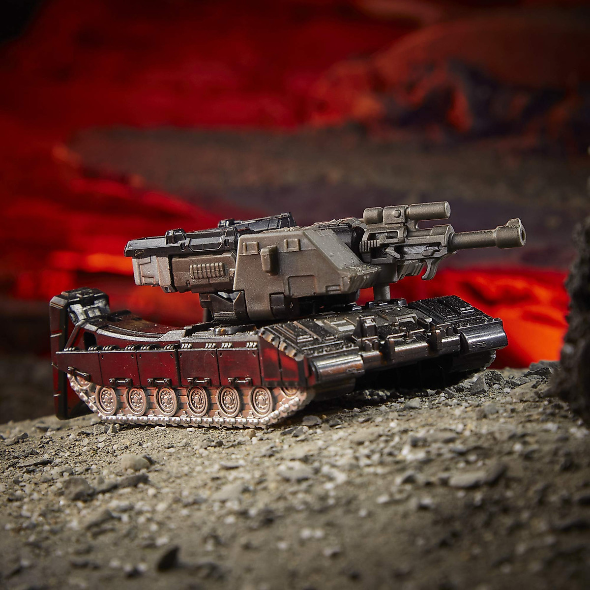 Transformers Toys Generations War for Cybertron: Kingdom Core Class WFC-K13 Megatron Action Figure - Kids Ages 8 and Up, 3.5-inch, Black