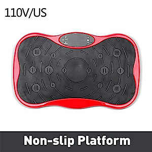 UINKISY Vibration Platform Exercise Machines, Whole Body Vibration Plate,Fit Massage Vibration Platform Machine w/Remote&Bands for Body Workout Weight Loss&Toning. Max User Weight 440lbs