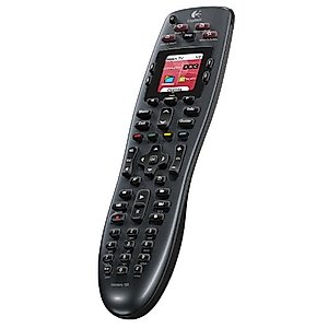 Logitech Harmony 700 Rechargeable Remote with Color Screen (Black)